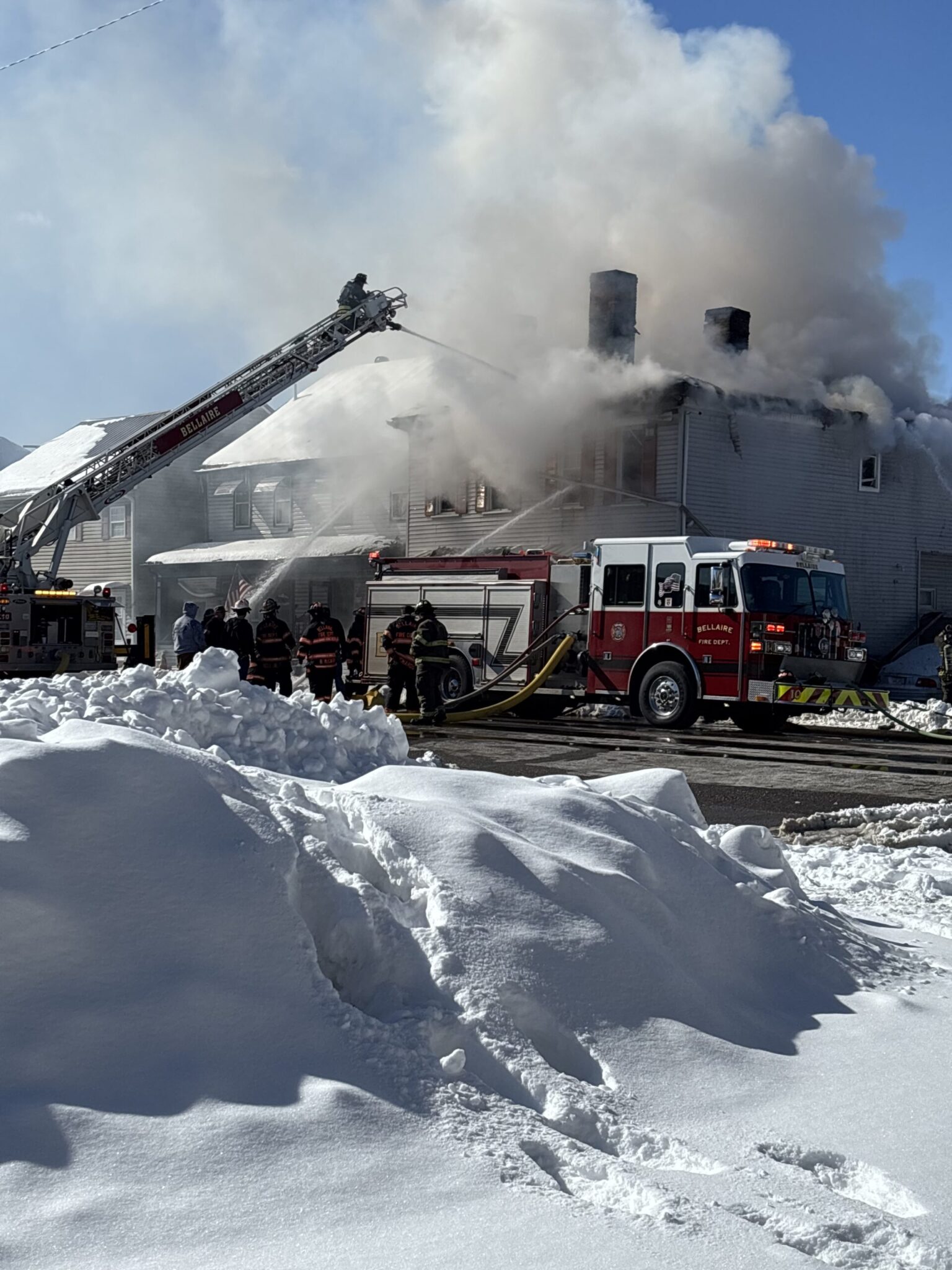 Fire Reported on Guernsey Street in Bellaire - River News Network