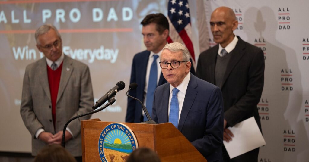 DeWine, Tressel Launch ‘All Pro Dad’ Partnership to Strengthen Ohio ...