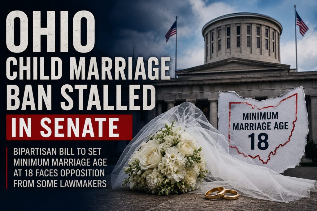 Ohio Bill to End Child Marriage Faces Unexpected Roadblock in Senate ...